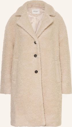 Maerz Maerz Muenchen Teddyfell-Mantel beige
