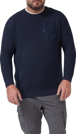 s.Oliver Baumwoll-Pullover mit aufgesetzter Brusttasche