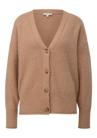 s.Oliver Strickjacke mit V-Ausschnitt und Knopfleiste