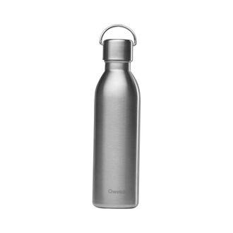 Qwetch Qwetch - Trinkflasche 600 ml Edelstahl Active - Thermosflasche aus 90% recyceltem Inox - 24h Kalt & 12h Heiß - Isolierflasche, Auslaufsicher, BPA-frei