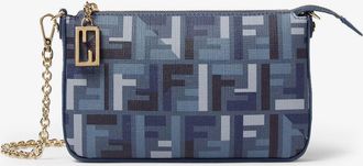 Fendi Pouch Baguette FF jacquard fabric shoulder bag - FENDI - gender_Woman