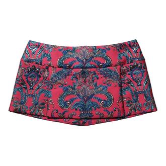 Dolce & Gabbana Floral Jacquard Mini Rock - - Skirts - Damen - Mehrfarbig - S