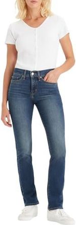 Levi's Femme 314 Shaping Straight Jeans, Bleu Zéalous, 29W / 34L