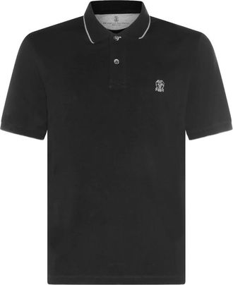 Brunello Cucinelli Logo Polo Shirt