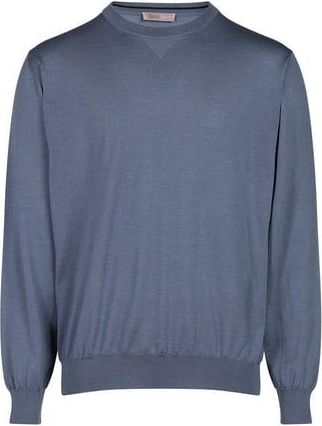 Herno Pull uni en laine et soie
