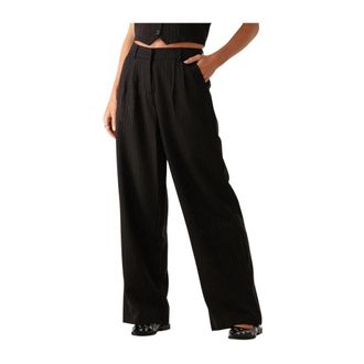 Envii Schwarze Endore Hose f&uuml;r Frauen - - Trousers - Damen - Schwarzk - S