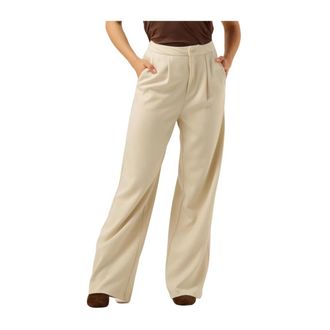 Notre-V Stylish Pants Nv-Ella - - Trousers - Damen - Beige - S