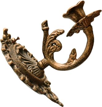 Cabilock Kerzenst&auml;nder Aus Gusseisen Rustikaler Wandhalter Gotischer Kerzenhalter Antiker Wanddekor F&uuml;r Stumpenkerzen Halterung F&uuml;r Teelichter