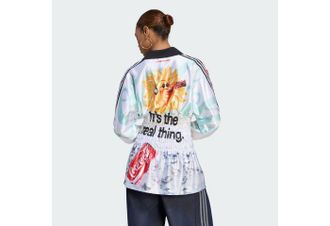 adidas Originals T-Shirt MASH UP GESMOKTES TRIKOT (1-tlg)