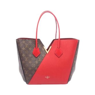 Louis Vuitton Pre-owned Sac Cabas Kimono MM Monogram - Femme - Pre-owned - Rouge - Taille: ONE Size