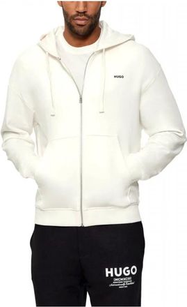 HUGO BOSS Homme, Sweatshirts et sweats &agrave; capuche, Beige, Taille: M Dapozip