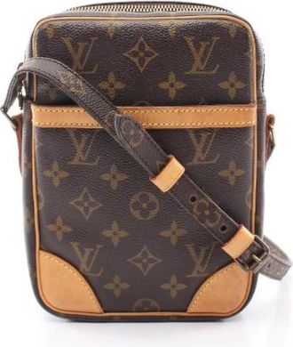 Louis Vuitton Sac bandouli&egrave;re Danube Monogram en toile enduite pr&eacute;-poss&eacute;d&eacute; - Femme - Pre-owned - Brun - Taille: ONE Size