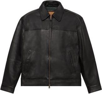 Timberland Blouson droit en cuir