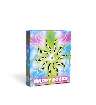 Happy Socks 2er pack Socken - farbenfrohe verrückte Socken - lustig Geschenkbox für Geburtstag