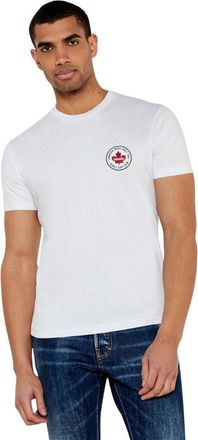 Dsquared2 DSquared2 - T-Shirt f&uuml;r Herren/Damen Unisex, Baumwolle, Leger (Wei&szlig;)