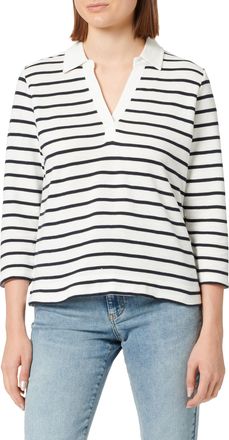 s.Oliver Damen T-Shirt Langarm White 34