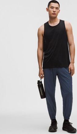 lululemon Perforated Running Pant Regular pour Hommes - Bleu - Taille 2XL