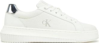 Calvin Klein Femme, Chaussures, Blanc, Taille: 38 EU Baskets