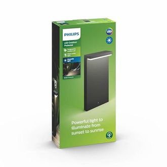 Philips Bustan pedestal anthracite 2x4.5W SELV