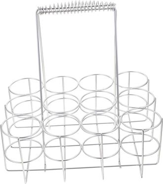 Cabilock Silberner Biertr&auml;ger aus Robuster Flaschentr&auml;ger mit Praktischem Handgriff Rostfrei und Bruchfest f&uuml;r Bar Party und Geschenk f&uuml;r Bierliebhaber