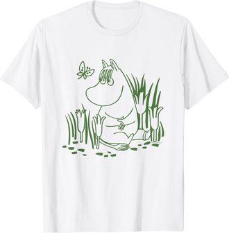Moomin Mumin Snorkmaiden im Garten T-Shirt