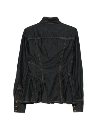 Zimmermann Indigo Denim Shirt - Indigo