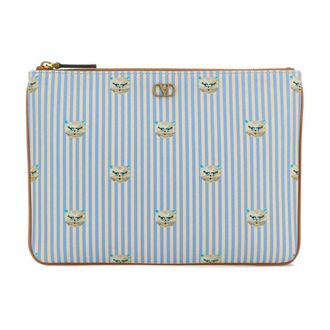Valentino Garavani VLogo Signature Pouch - - Bags - Herren - Mehrfarbig - ONE SIZE