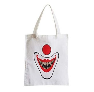 Fabulous Grand Sac Shopping Plage Etudiant Clown Diabolique Monstre Halloween Peur Horreur