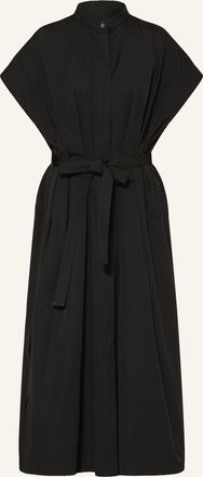 Jil Sander Hemdblusenkleid schwarz