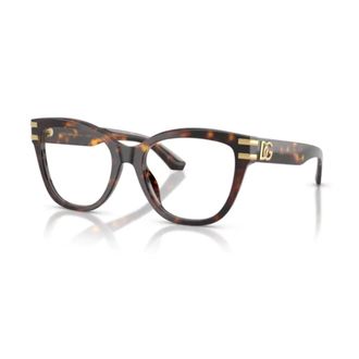 Dolce & Gabbana Elegante Brille mit italienischem Stil - - Accessories - unisex - Braun - ONE SIZE
