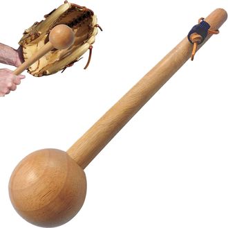 Generico Baseball Mitt Hammer: Werkzeug zur Unterst&uuml;tzung von Holzhandschuhen, Kugelformkl&ouml;ppel f&uuml;r Handschuhe, Bruch-Set f&uuml;r Baseball-Trainingsger&auml;te