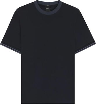HUGO BOSS Homme, Tops, Bleu, Taille: 2XL T-Chemises