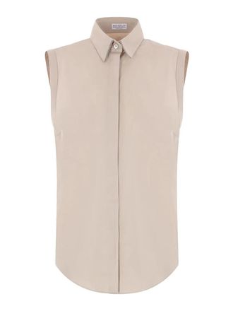 Brunello Cucinelli Chemise - Beige