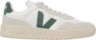 Veja Femme, Chaussures, Blanc, Taille: 40 EU Leather Low Top Baskets