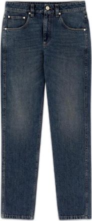 Brunello Cucinelli Jean Coupe Droite - Femme - Jeans - Bleu - Taille: 36 FR