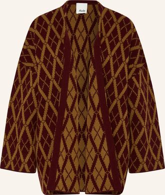 Allude Allude Strickjacke Mit Cashmere rot