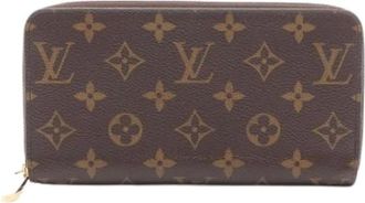 Louis Vuitton unisex, Pre-owned, Brun, Taille: ONE Size Portefeuille long (&agrave; deux volets) doccasion