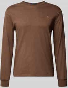 Polo Ralph Lauren Regular Fit Langarmshirt aus reiner Baumwolle Modell PIMA