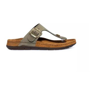 Rohde Gr&uuml;ne Ledersandale - Atmungsaktiv & Langlebig - - Shoes - Damen - Gr&uuml;n - 42 EU