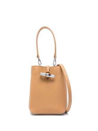 Longchamp sac seau Le Roseau XS - Marron