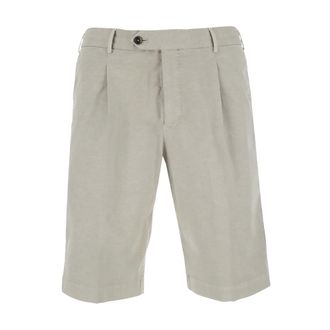 Pantaloni Torino Homme, Shorts, Beige, Taille: 2XL Bermuda pliss&eacute; PT Torino