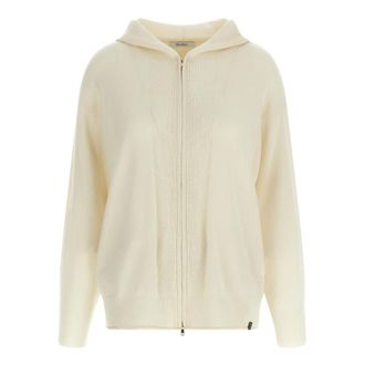 Max Mara Damen, Strickwaren, Wei&szlig;, XLGr&ouml;&szlig;e