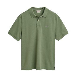 GANT Poloshirt f&uuml;r Herren, Piqu&eacute;, Regul&auml;r (Kalamata/Gr&uuml;n)