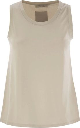 Max Mara Femme, Tops, Beige, Taille: 36 FR Hauts sans manches
