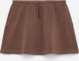 Arket Frottee-Minirock -Braun