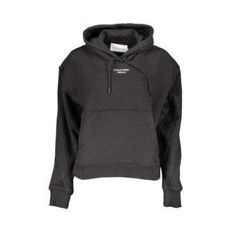 Calvin Klein Damen, Sweatshirts & Hoodies, Schwarzk, XLGr&ouml;&szlig;e