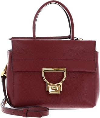 Coccinelle Cuir sac à main sac à épaule bandoulière Arlettis Handbag Ribes framboise