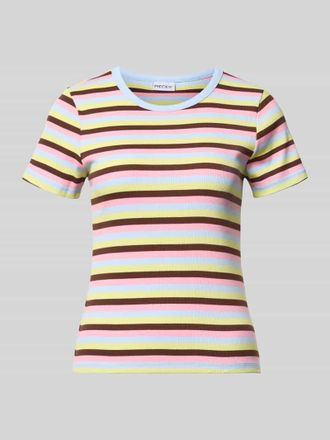 Pieces Slim Fit T-Shirt aus Baumwoll-Mix Modell MAY