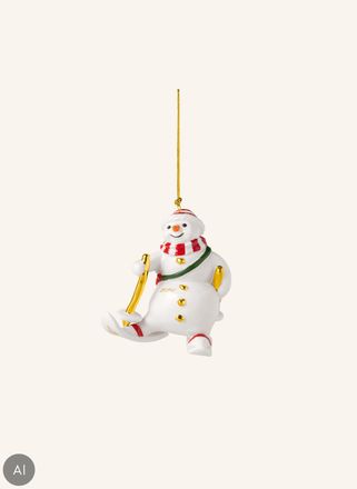 Villeroy & Boch Ornament Schneemann 2026 Christmas Classics gold