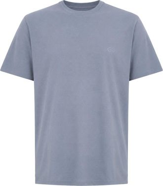 Liu Jo Homme, Tops, Bleu, Taille: M Maglia Shortcrepe